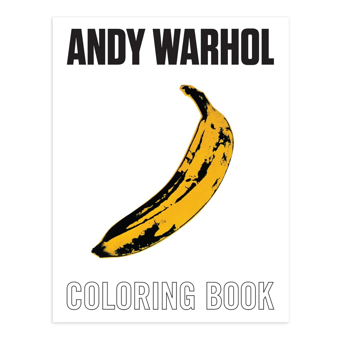 Andy Warhol Coloring Book | 32 Perforated Page | Colouring Page – The ...