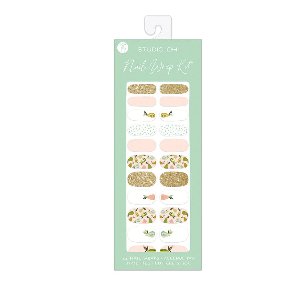 Au Pears Nail Wrap Kit | Nail Care Arts Tools Accessories | On-the-go ...
