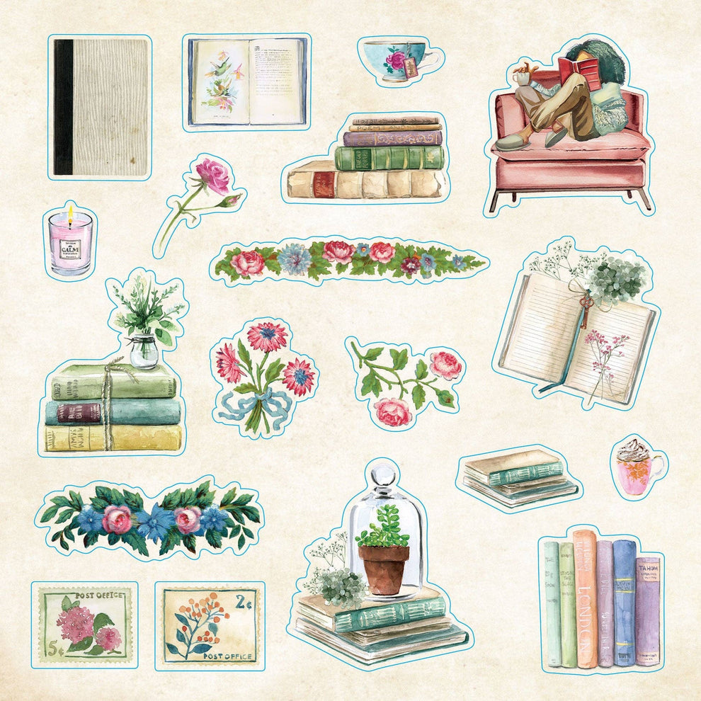 Bibliophilia Ephemera Sticker Book | An Enchanting Book Lovers' Sticke ...