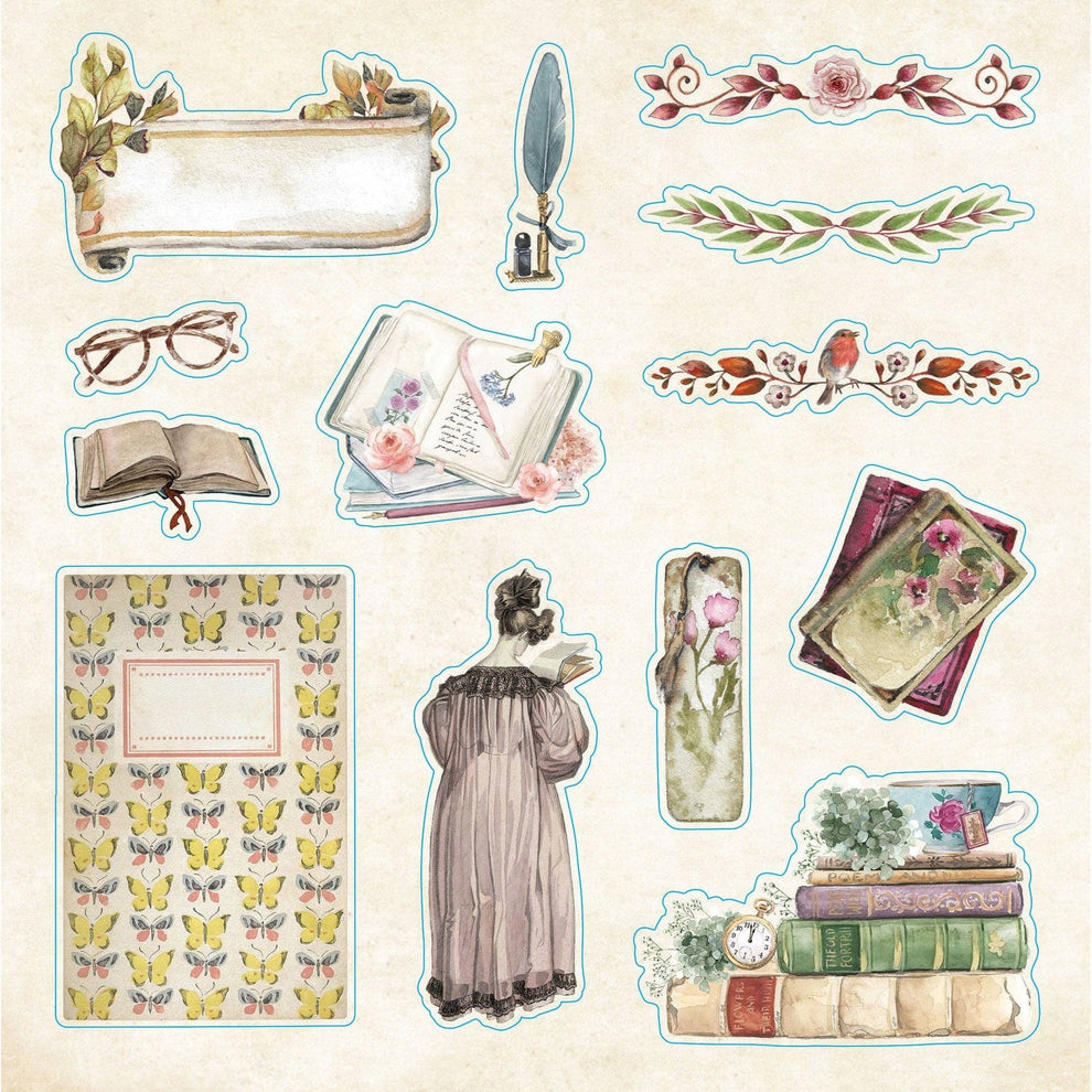 Bibliophilia Ephemera Sticker Book | An Enchanting Book Lovers' Sticke ...