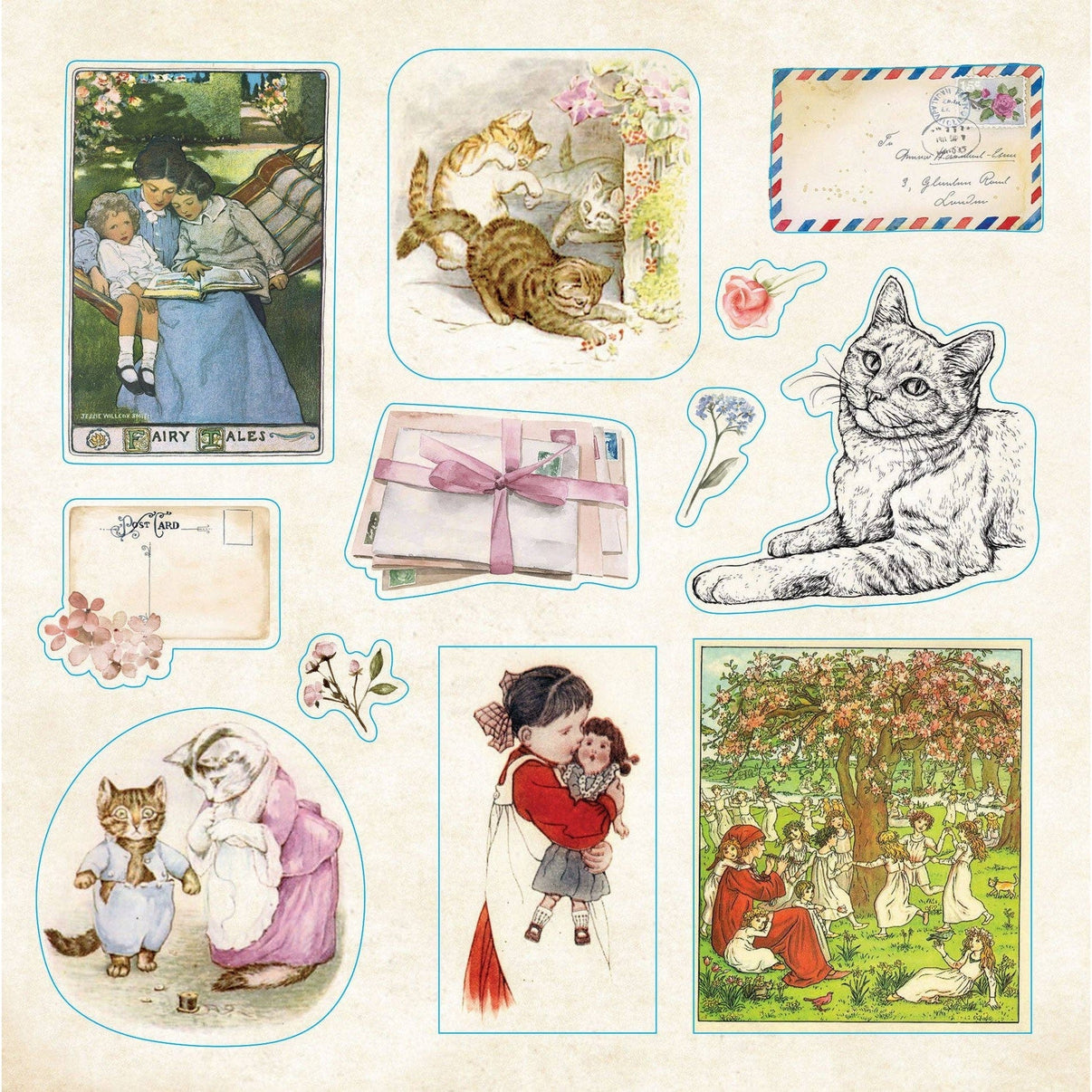 Bibliophilia Ephemera Sticker Book | An Enchanting Book Lovers' Sticke ...