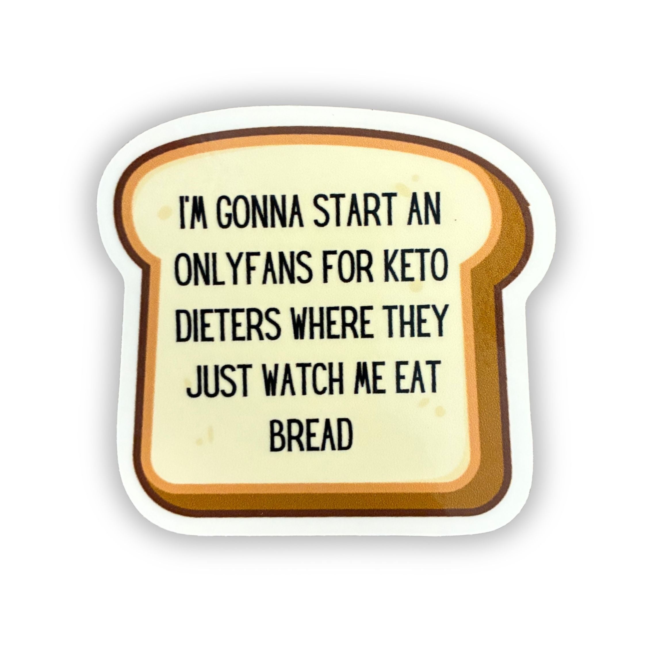Carb Lovers Onlyfans Sticker | Vinyl Die Cut Decal – The Bullish Store