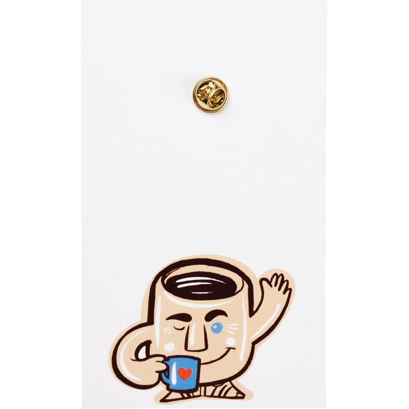 Coffee Is Like A Hug In A Mug Enamel Pin – The Bullish Store