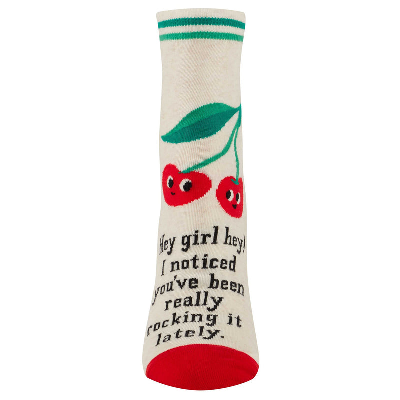 Hey Girl Hey! You've Been Really Rocking Lately Women's Ankle Socks ...