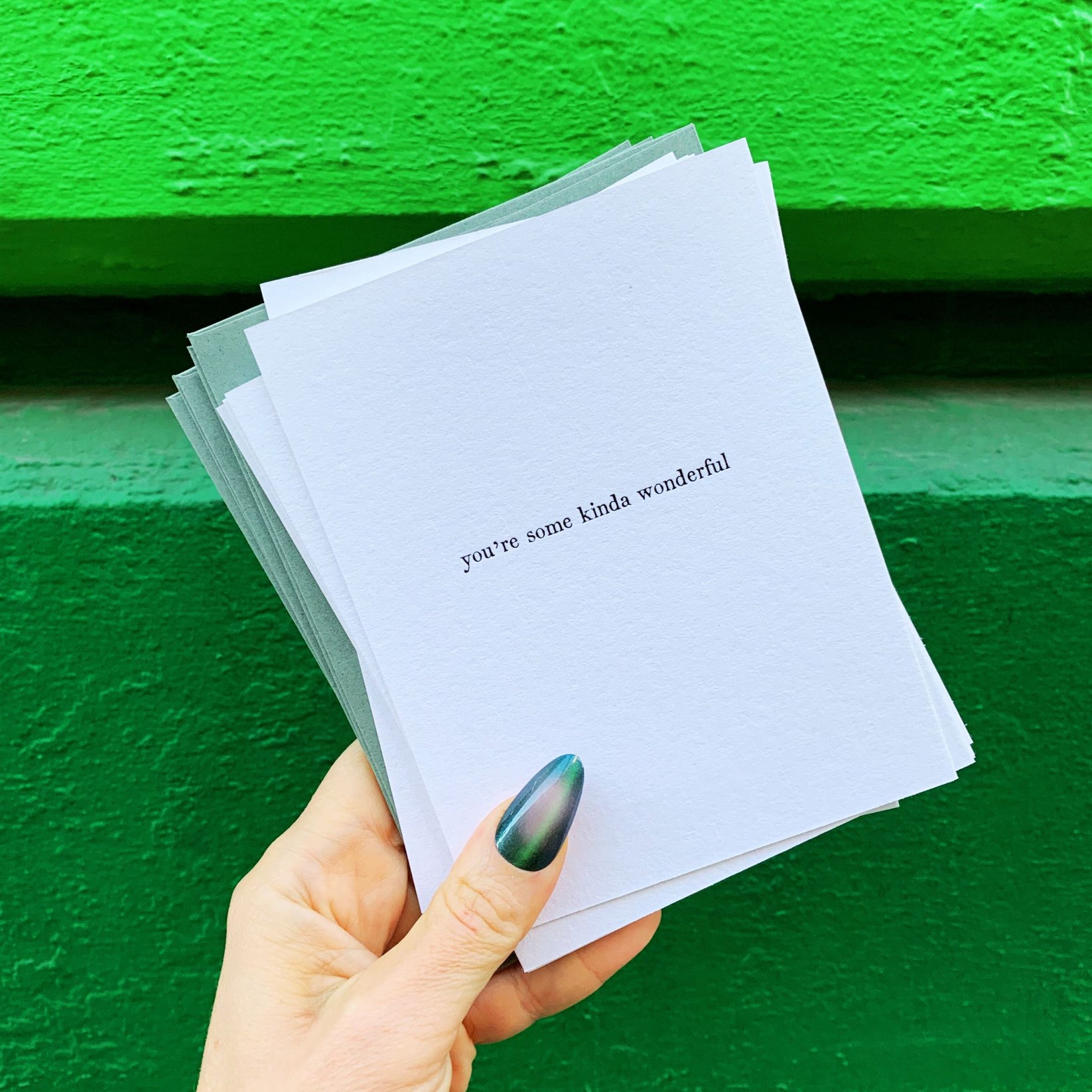I Like Receiving A Letter Greeting Card Set | Set of 6 Cards and Envel ...