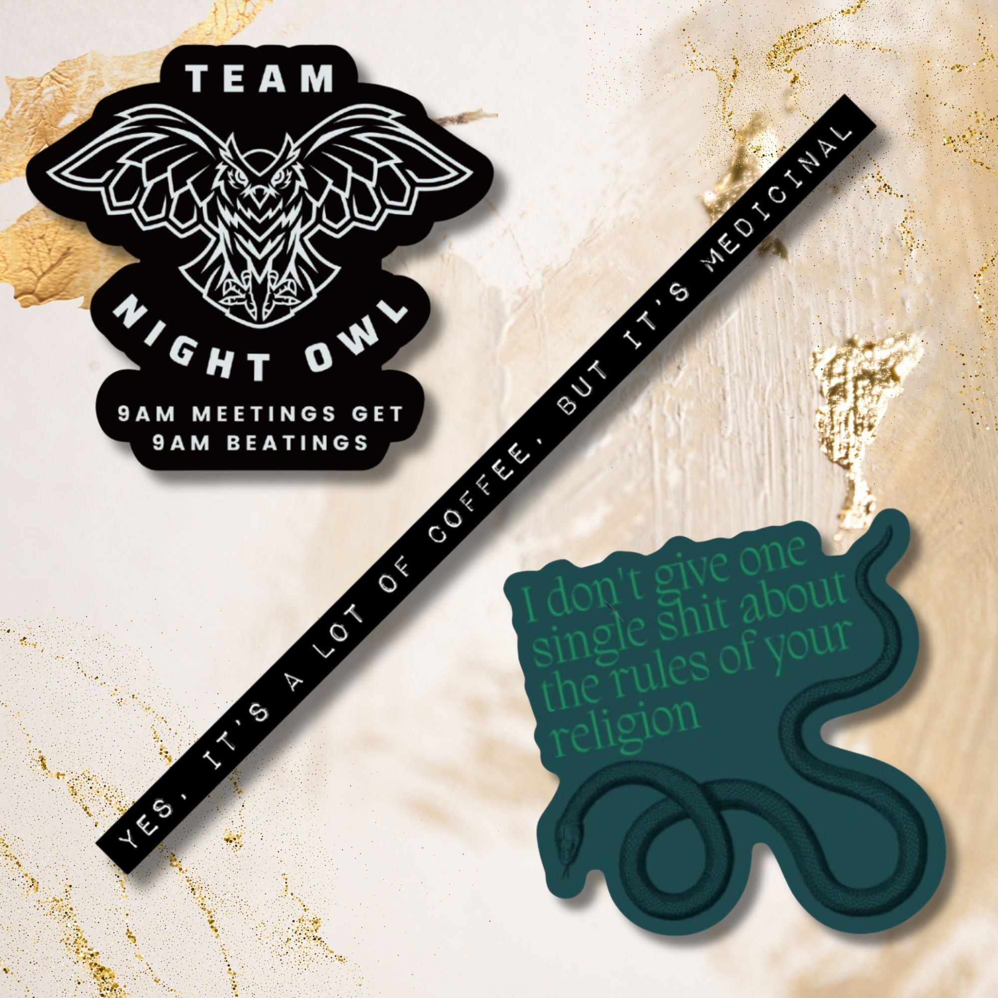 Manly Man Stickers for Dudes | Glossy Die Cut Vinyl Sticker Bundle ...