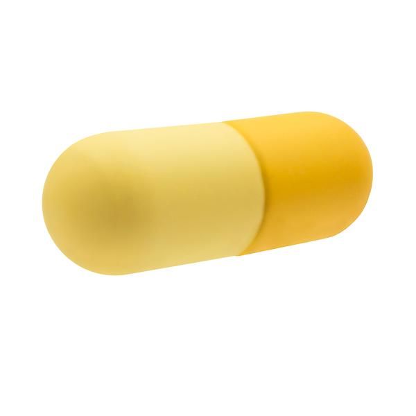 Pill-Shaped Pill Box in Pastel | Aluminum Tin 3/4" Diam. x 2-1/2" Tall ...