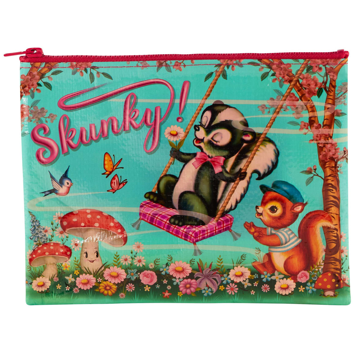Skunky Zipper Pouch | Storage Case Organizer | BlueQ at GetBullish ...