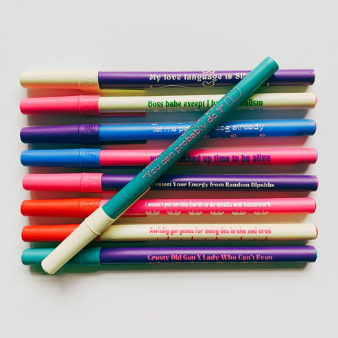 Token Motivational Pen: "You Can Probably Do It" Ballpoint Pen – The ...