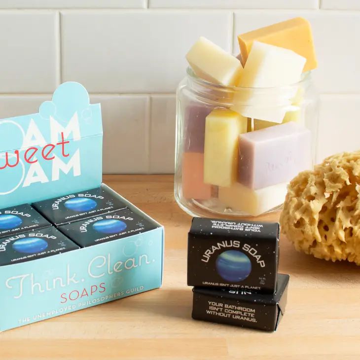 Uranus Mini Soap | Funny Unscented Gift Soap | 2 oz Mini Size – The ...