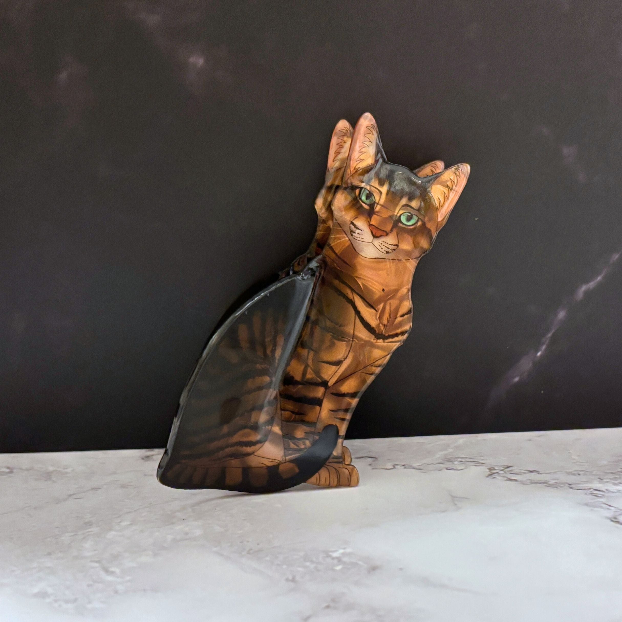 Velvet Claws Ultra Realistic Brown Tabby Cat Hair Claw – The Bullish Store