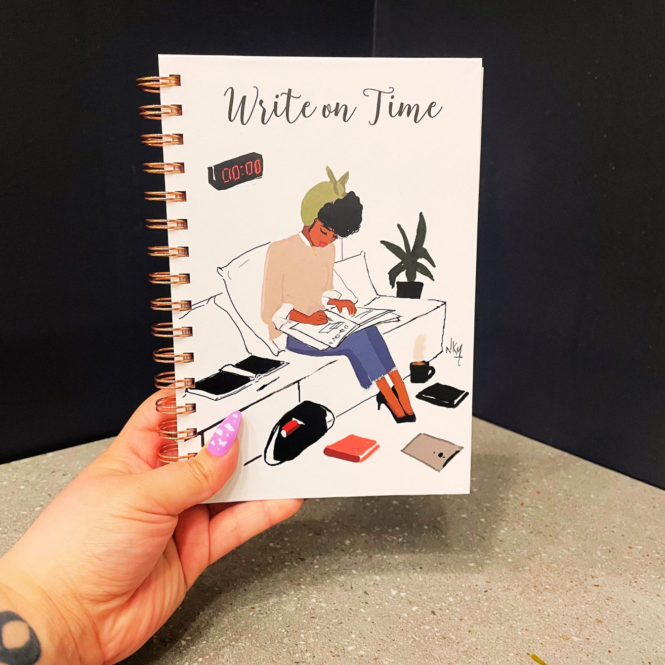 Write On Time Journal | 6.25" x 8.5" – The Bullish Store