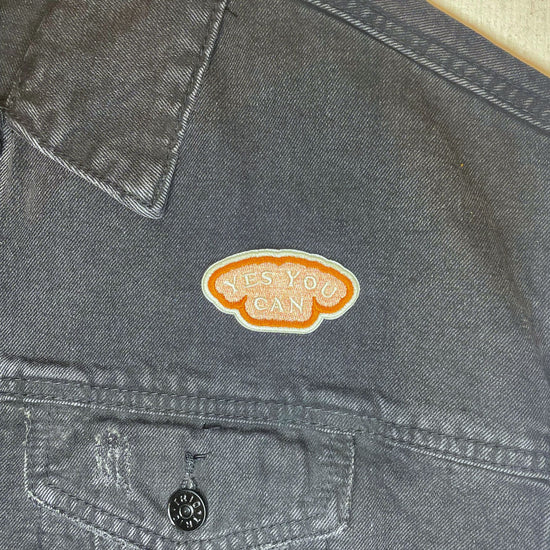 Yes You Can Embroidered Iron-On Patch | Heat-seal Patches Accessories – The Bullish Store