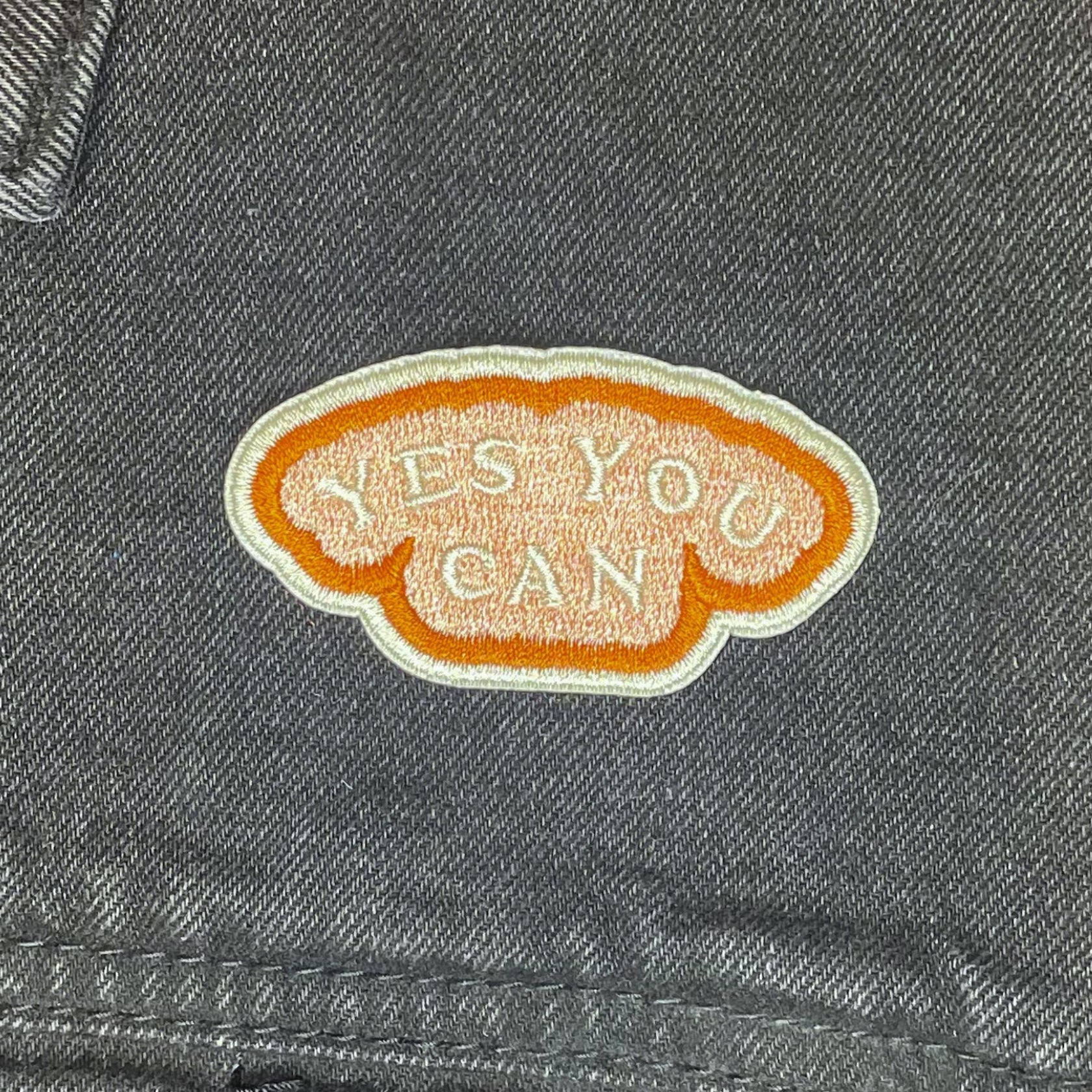 Yes You Can Embroidered Iron-On Patch | Heat-seal Patches Accessories ...