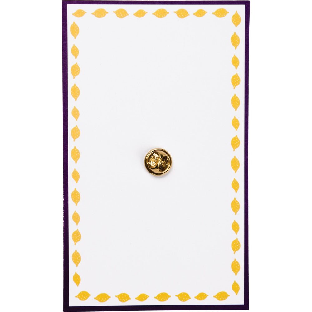 You Are My Main Squeeze Hugging Lemons Enamel Pin in Yellow – The ...